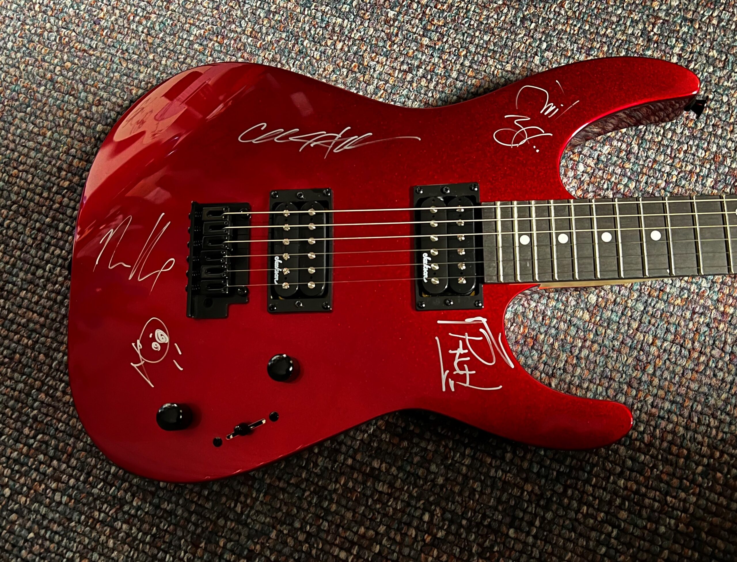 311 – Dark Red Jackson Guitar - 89.7 The River